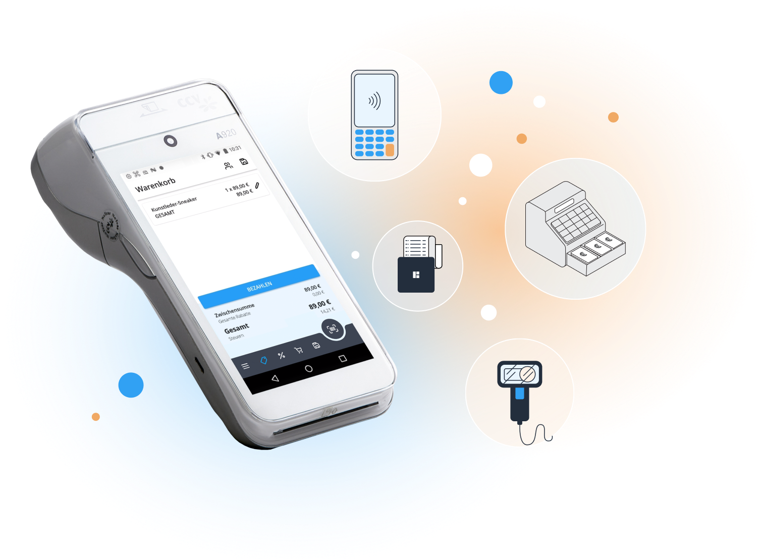 POS Go | Die All-in-One Tillhub Mini-Kassa
